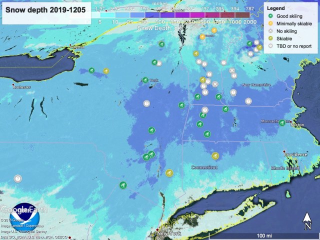 Terrific early conditions – Across the Snow Line