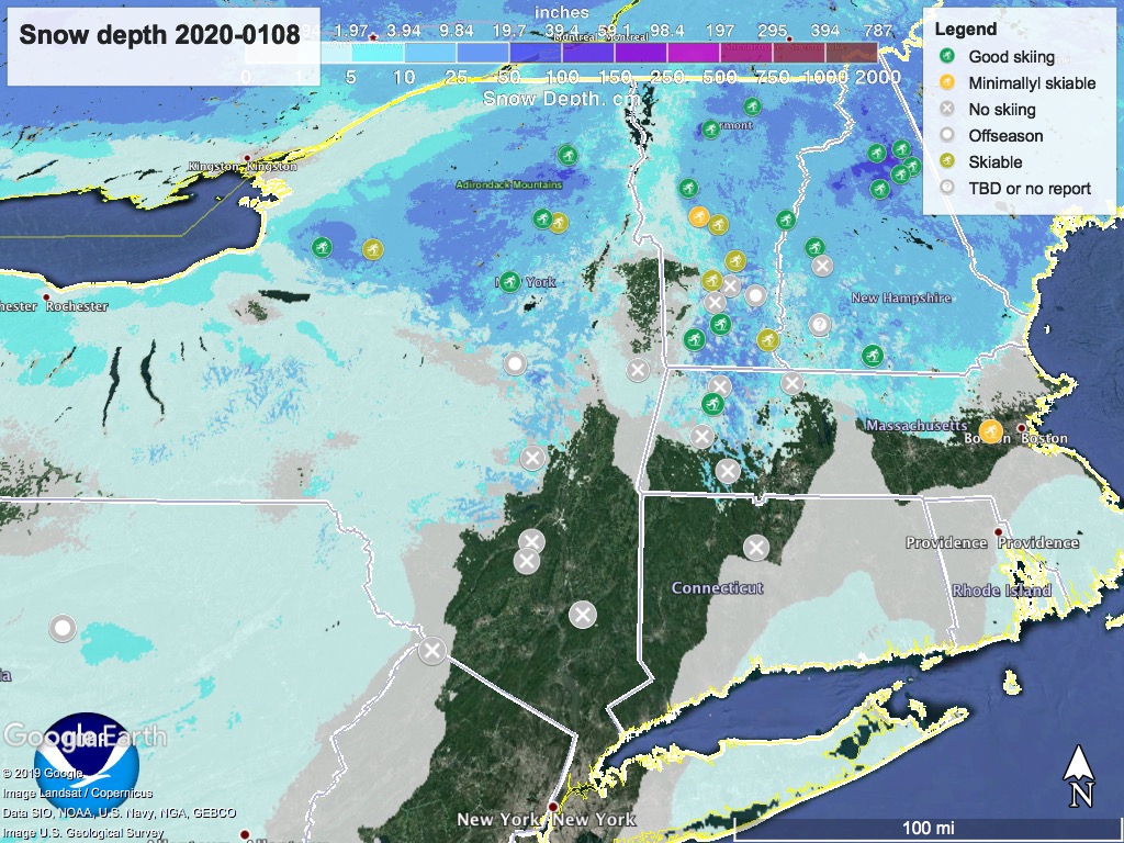Seize the skis – Across the Snow Line