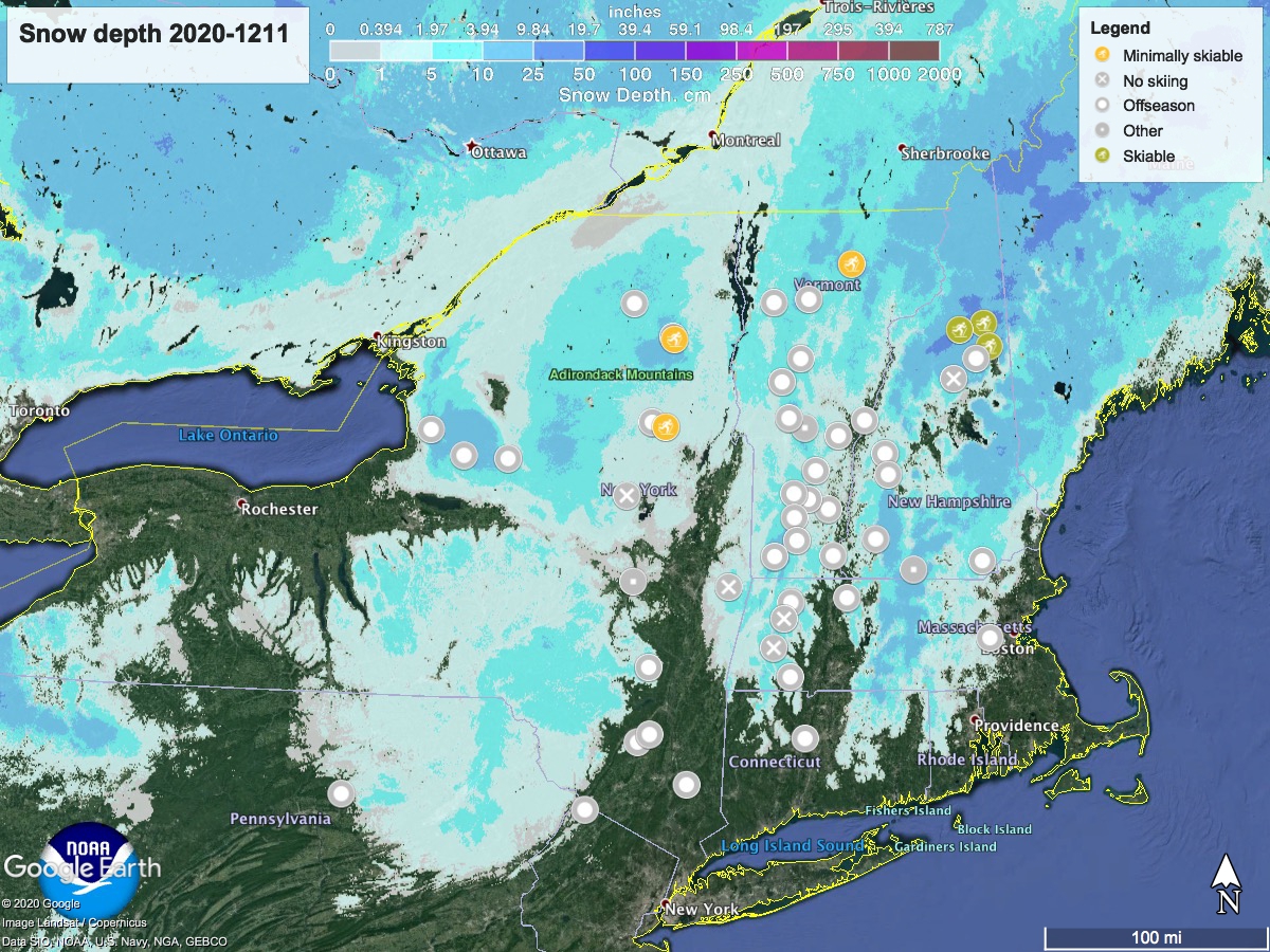 Weekend ski conditions Dec. 12-13 – Across the Snow Line