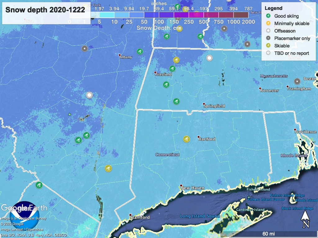 Christmas weekend weather and conditions forecast – Across the Snow Line