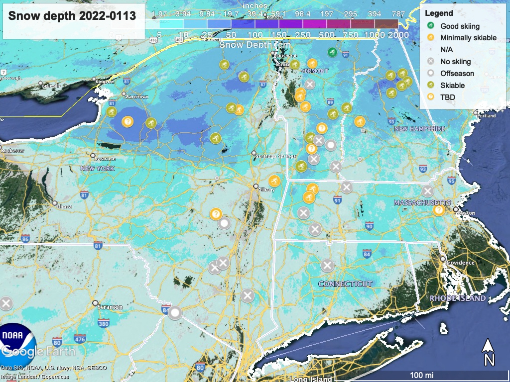 MLK weekend forecast – Across the Snow Line